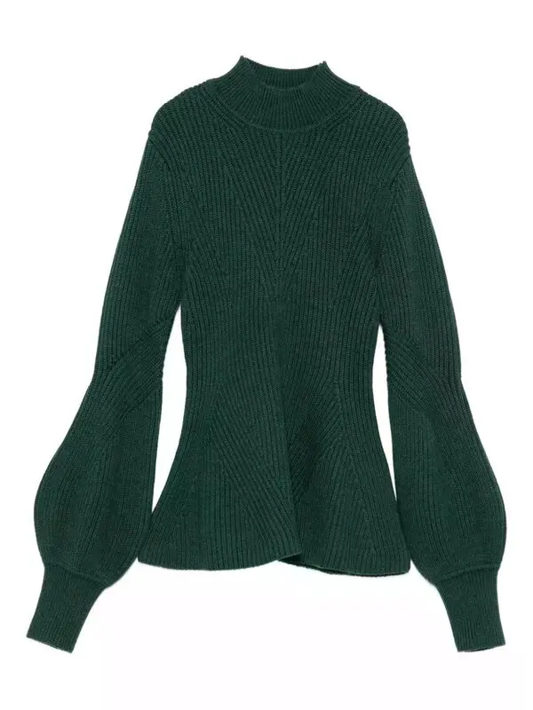 Zimmermann Hypnotic Ribbed Knit Sweater