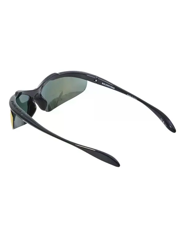 Balenciaga Turbo D-frame Iridescent Sunglasses