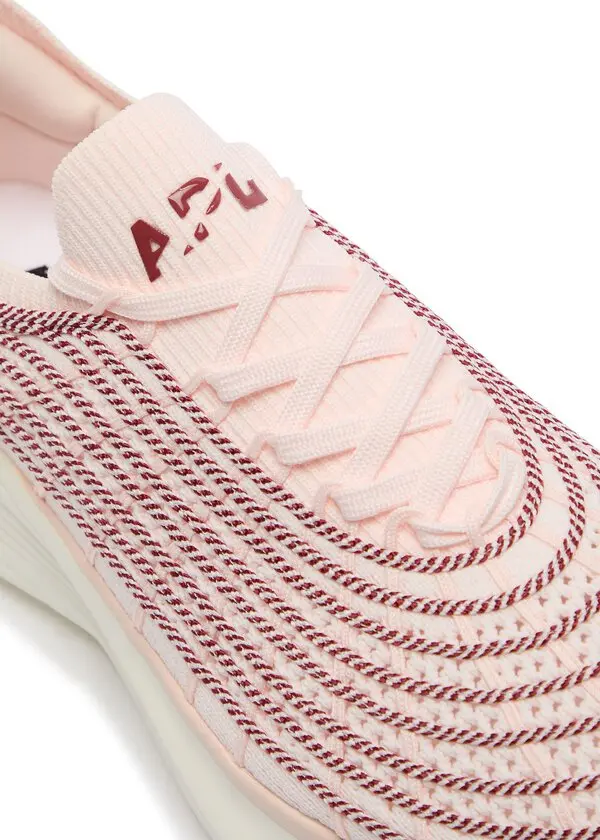 Apl Techloom Zipline Knitted Sneakers - Pink