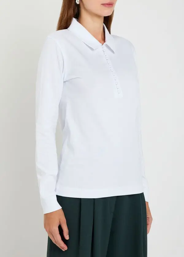 Dries Van Noten Cotton Polo Top