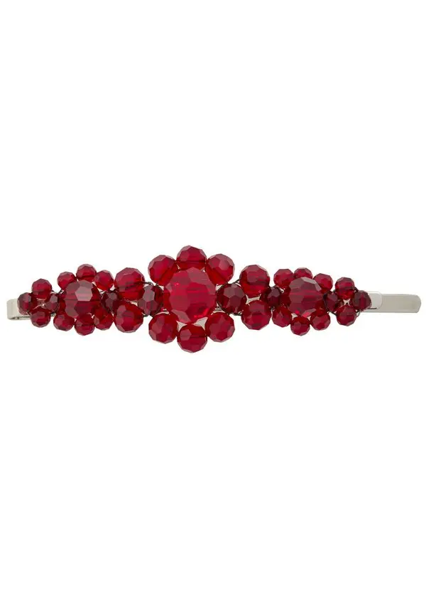 Simone Rocha Crystal-embellished Flower Hair Clip