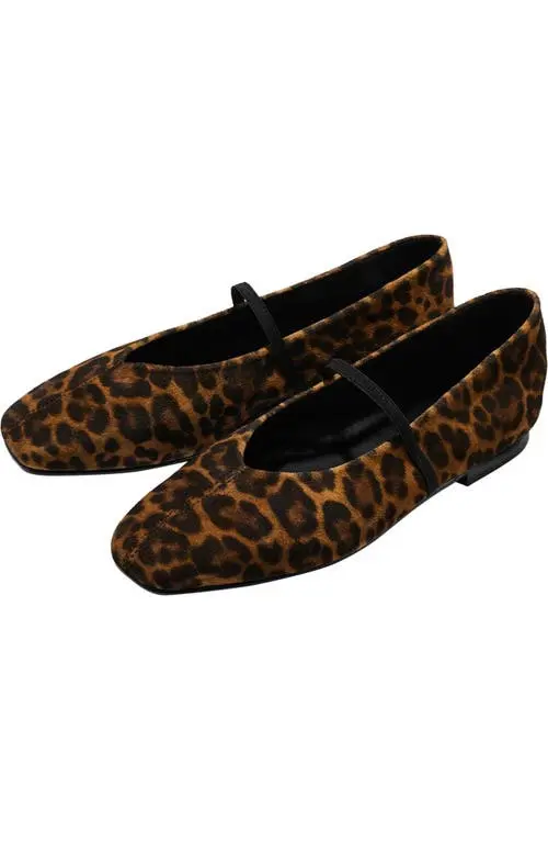 MARGAUX LONNBERG The Phoebe Flats - Leopard Suede