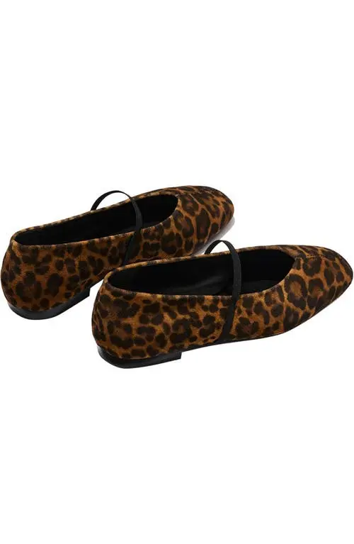 MARGAUX LONNBERG The Phoebe Flats - Leopard Suede