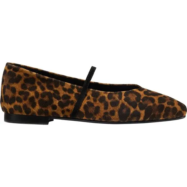 MARGAUX The Phoebe Ballet Flat - Leopard Suede