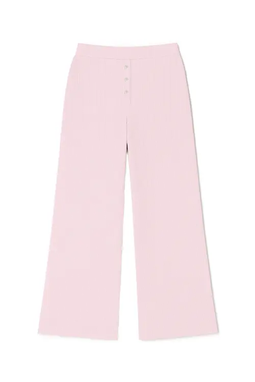 VIR VITA Pointelle Lounge Pant - Blossom