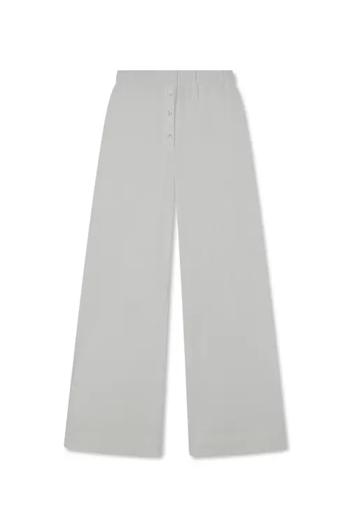 VIR VITA Pointelle Lounge Pant - Coconut