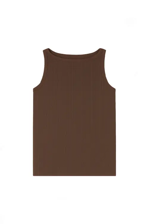 VIR VITA Noémie Tank - Chestnut