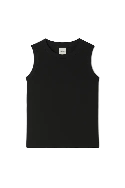 VIR VITA Mila Tank - Black