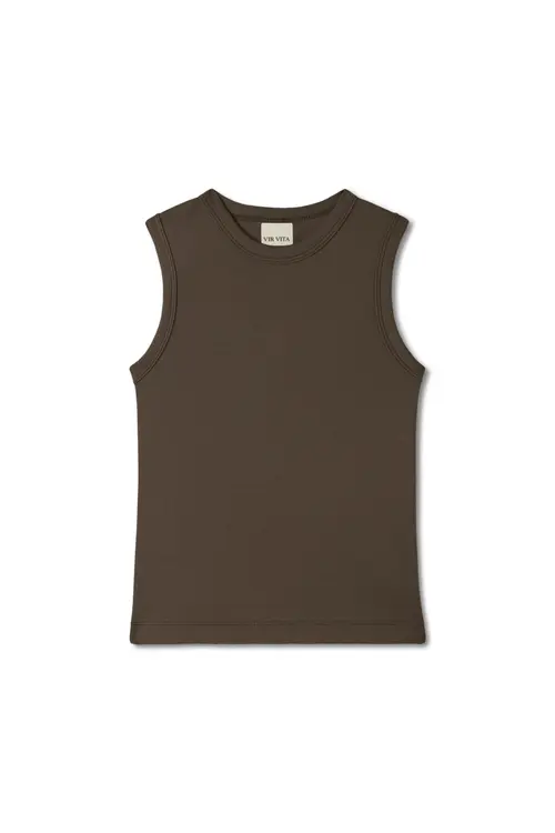 VIR VITA Mila Tank - Chesnut