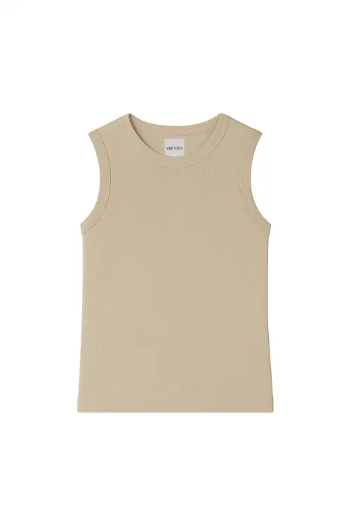 VIR VITA Mila Tank Top - Dune