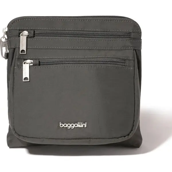 BAGGALLINI Securtex Anti-theft Crossbody Bag - Charcoal