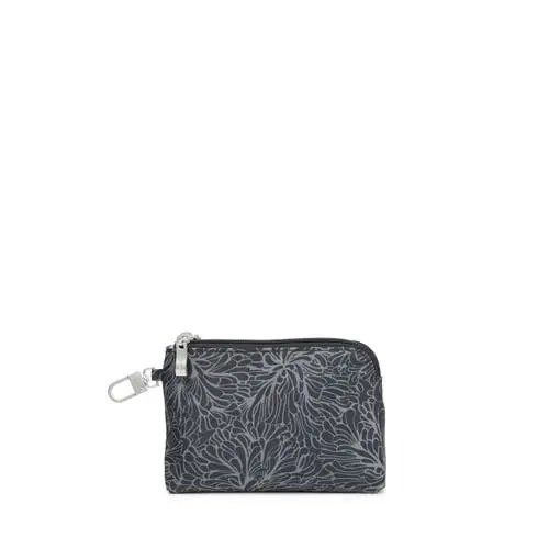 BAGGALLINI On The Go Daily Rfid Zip Pouch - Midnight Blossom