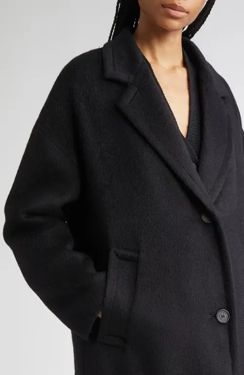 GOLDEN GOOSE Wool-blend Cocoon Coat