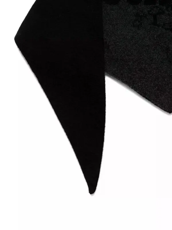 Simone Rocha Graphic-logo Neckerchief