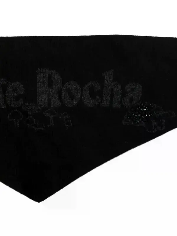 Simone Rocha Graphic-logo Neckerchief