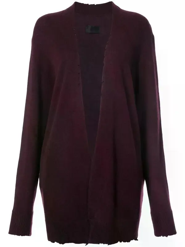RtA Long Serge Cashmere Cardigan