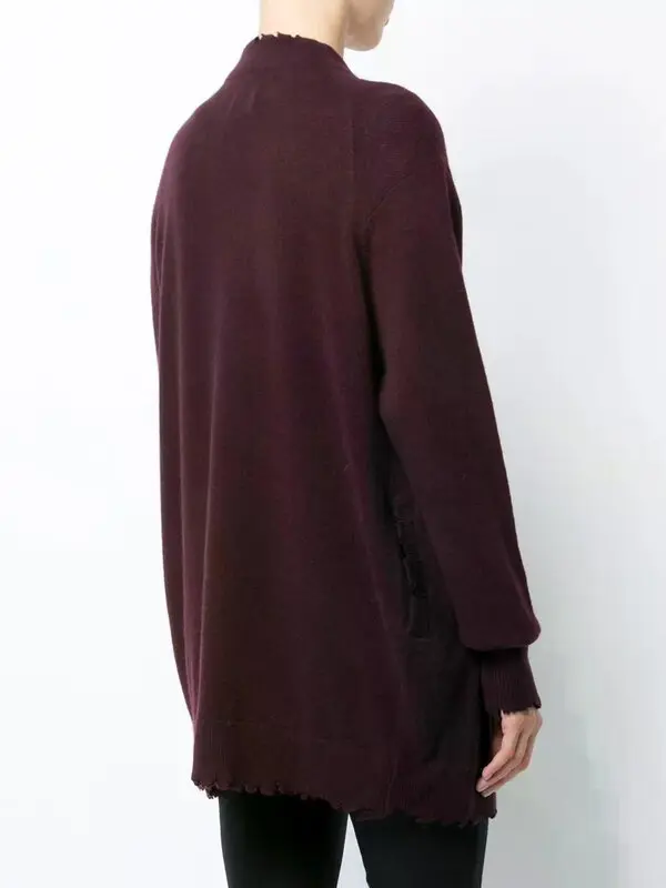 RtA Long Serge Cashmere Cardigan