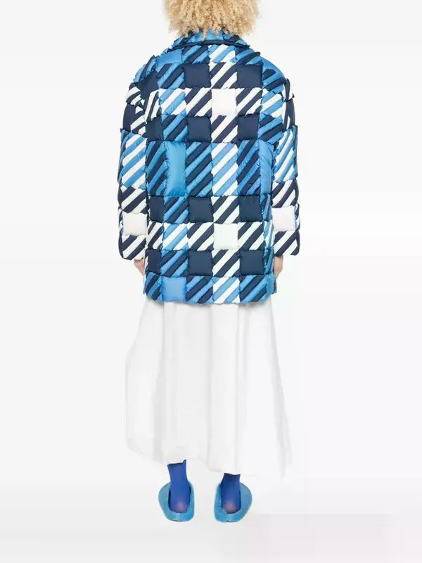 RAXXY Quilted Houndstooth Jacket