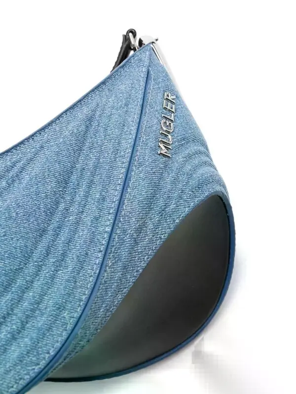 MUGLER Small Spiral Curve Crossbody Bag