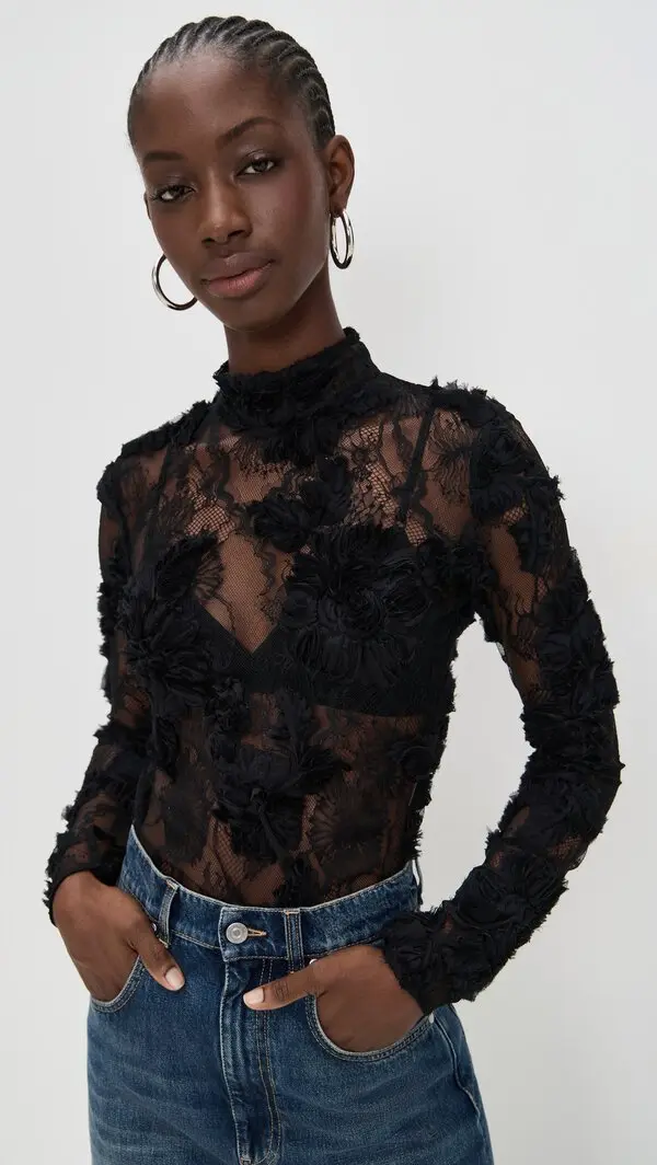 AKNVAS Freja Lace Top