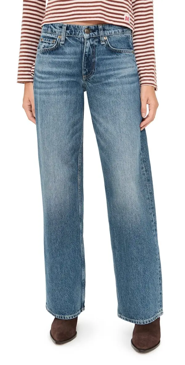 Rag & Bone Saige Relaxed Straight Jeans