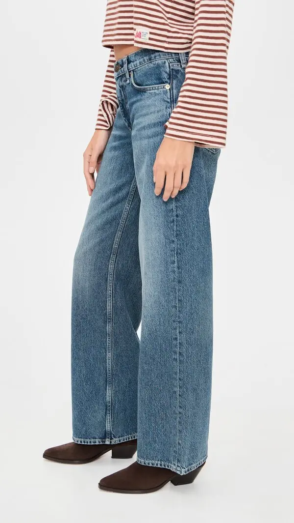 Rag & Bone Saige Relaxed Straight Jeans