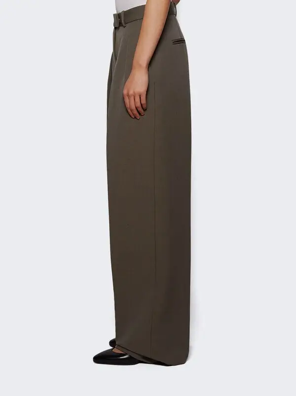 Alex Perry Tailored High-waisted Trousers - Grey