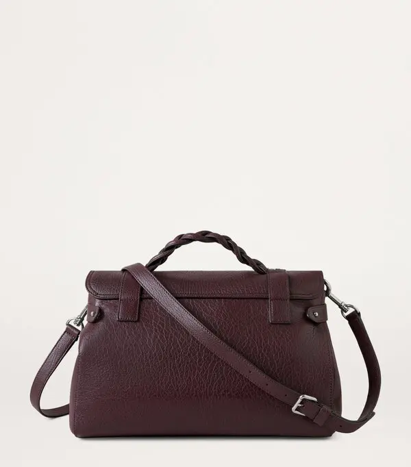 Mulberry Grained Leather Alexa Crossbody Bag - Red