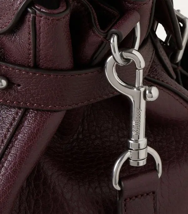 Mulberry Grained Leather Alexa Crossbody Bag - Red