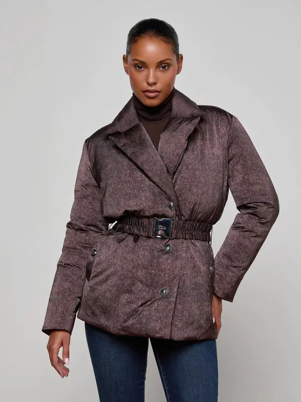 L'Agence Willene Belted Puffer Jacket