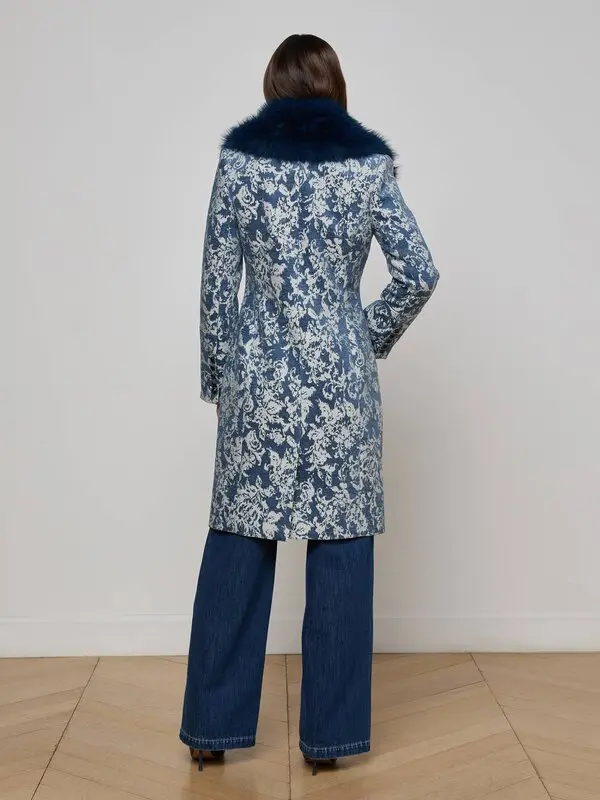 L'Agence Laney Jacquard Coat