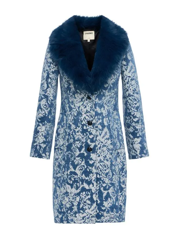 L'Agence Laney Jacquard Coat