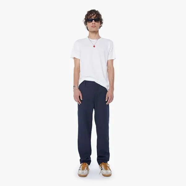 MOTHER The Duke Loose Leg Pants - Blue