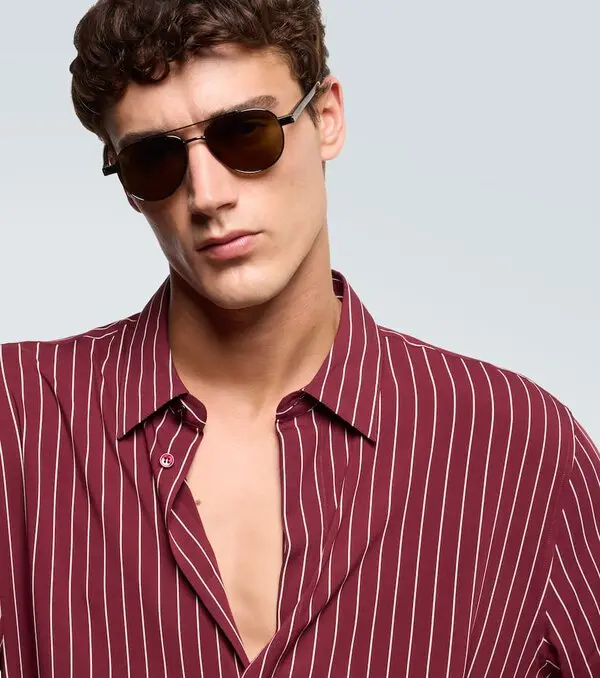 Saint Laurent Sl 843 Aviator Sunglasses