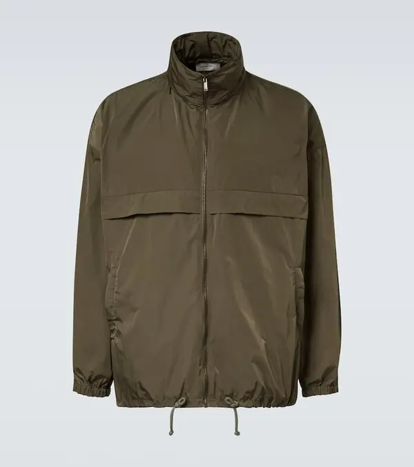 Saint Laurent Technical Raincoat - Green