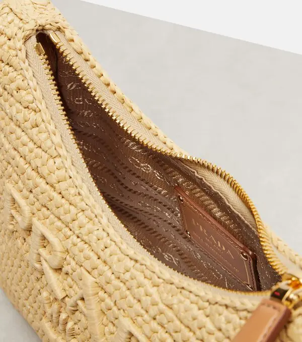 Prada Re-edition 2005 Crochet Shoulder Bag