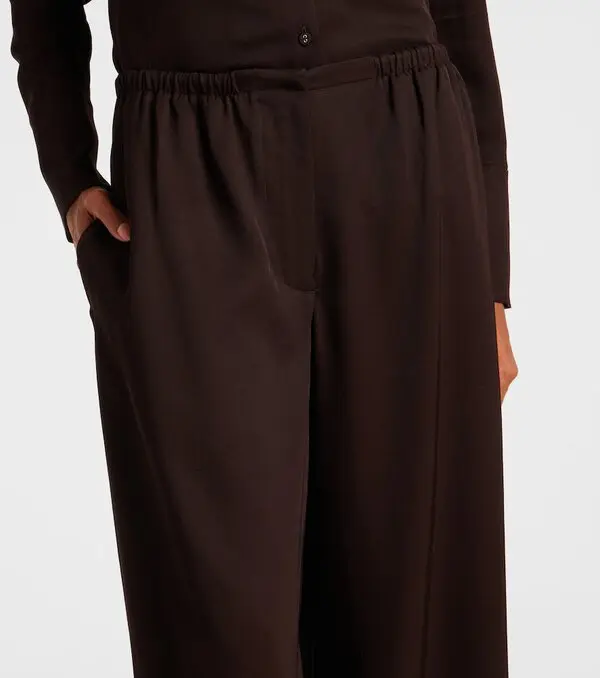 Proenza Schouler White Label Meadow Twill Wide-leg Pants
