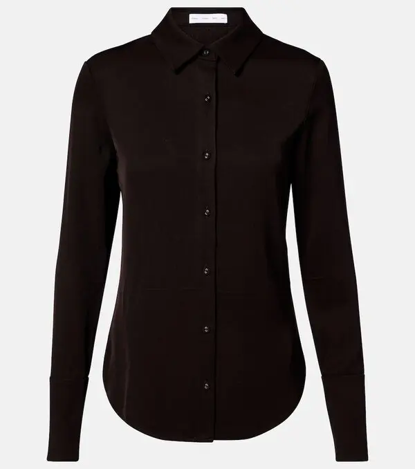 Proenza Schouler White Label Maddi Twill Shirt