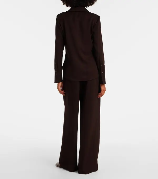 Proenza Schouler White Label Maddi Twill Shirt