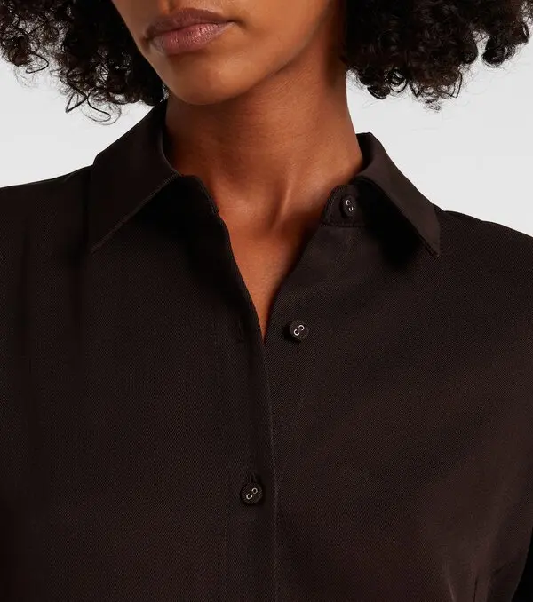 Proenza Schouler White Label Maddi Twill Shirt