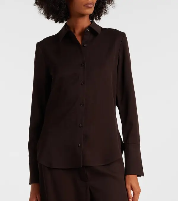Proenza Schouler White Label Maddi Twill Shirt