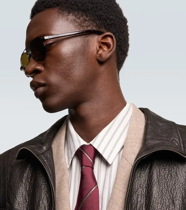 Saint Laurent Sl 843 Aviator Sunglasses
