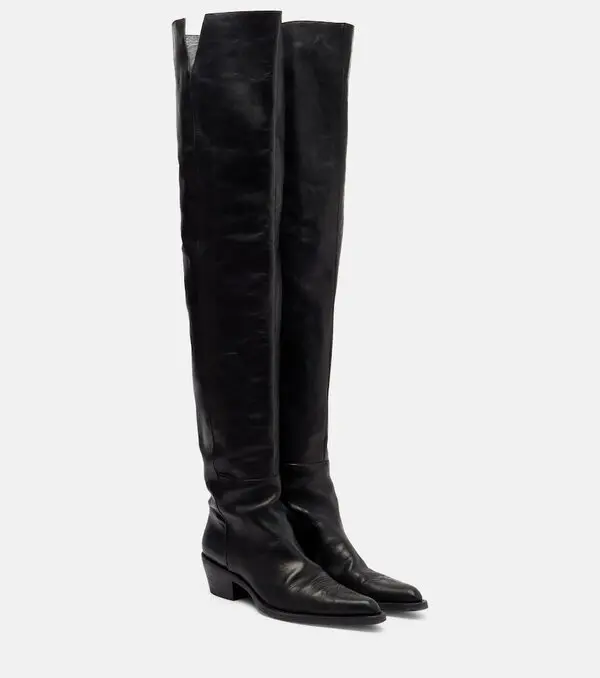 Khaite Clive 35 Over-the-knee Boots - Black