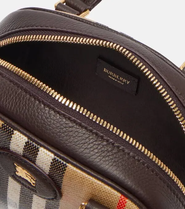 Burberry Highlands Mini Check Tote