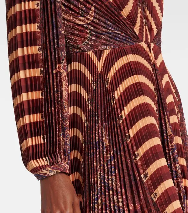 Ulla Johnson Sarai Pleated Midi Dress