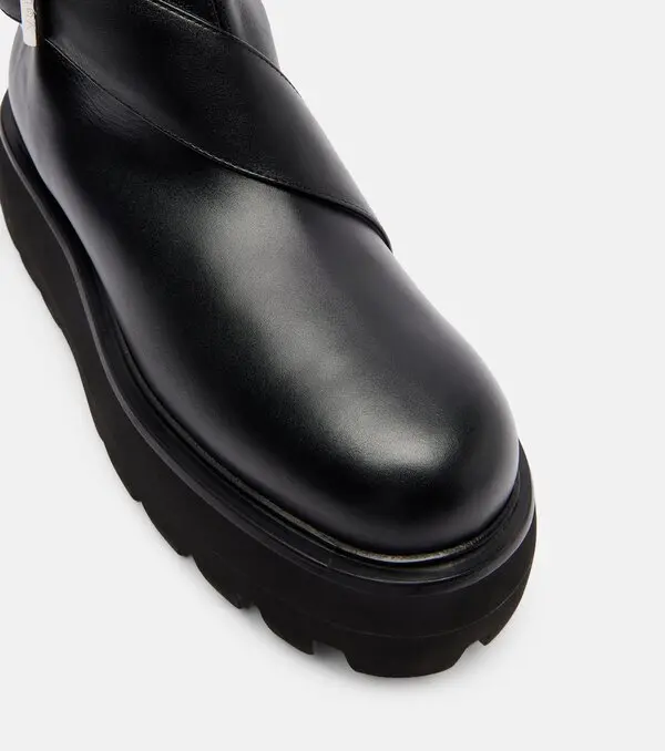 Alexander McQueen Knee-high Platform Boots