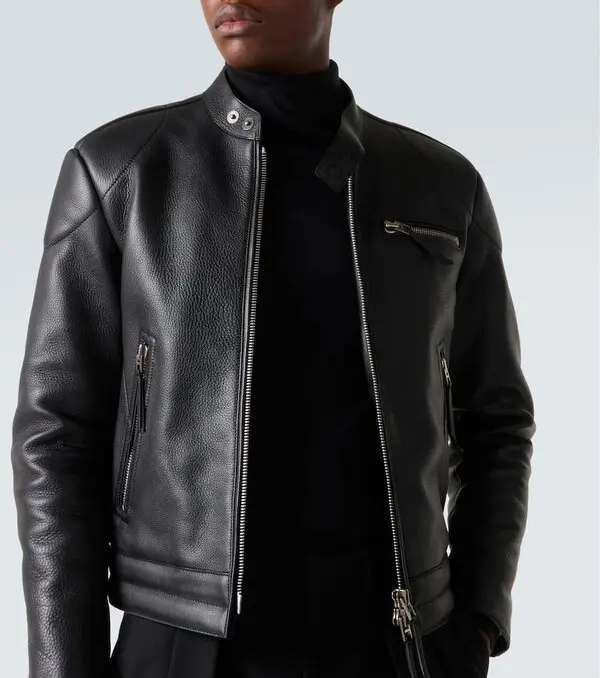 TOM FORD Leather Biker Jacket