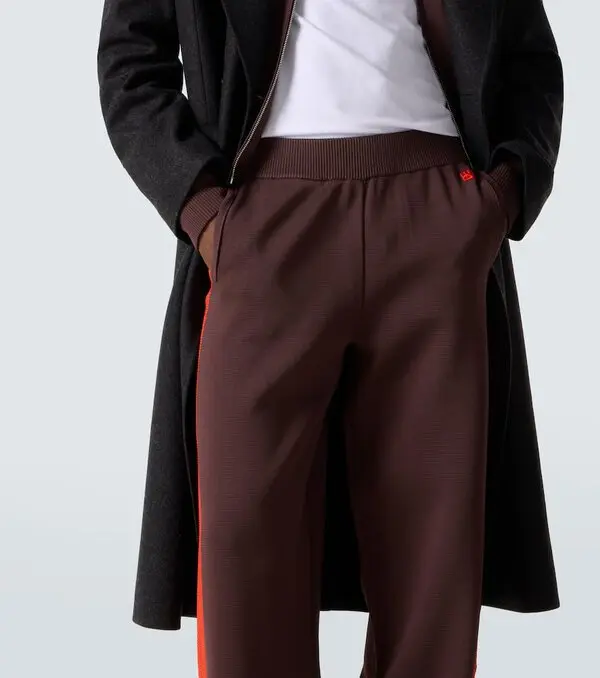 WALES BONNER Tide Track Pants - Brown