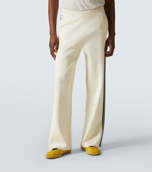 WALES BONNER Tide Track Pants - White