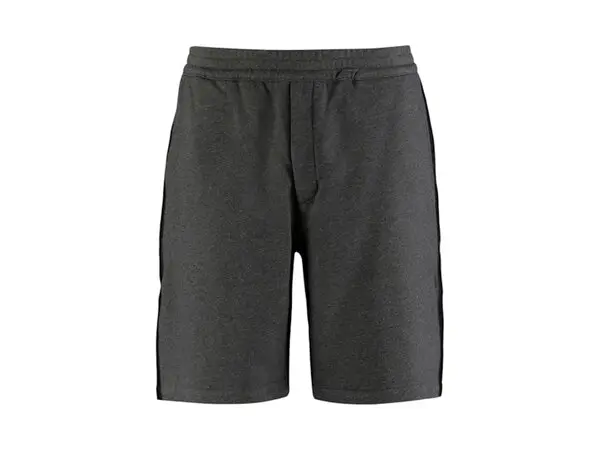 Alexander McQueen Straight Leg Stripe Track Shorts - Grey